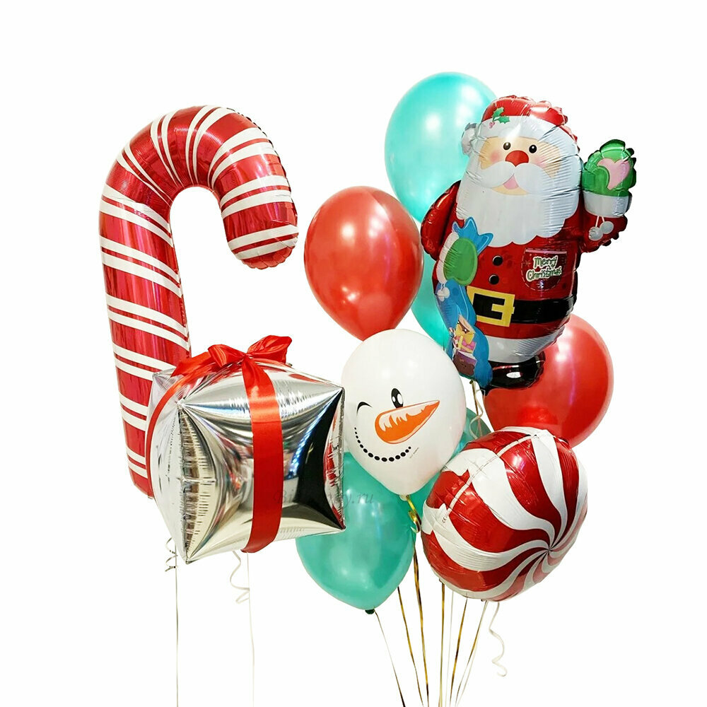 Букет шаров “Новогоднее приключение”