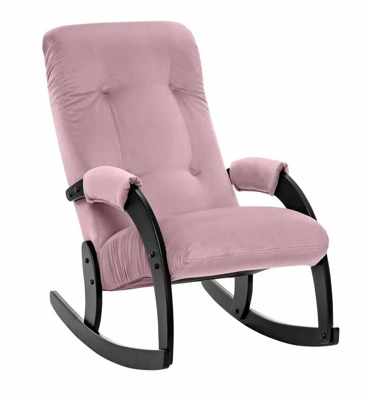 Кресло-качалка Модель 67 (Венге / ткань V 11)