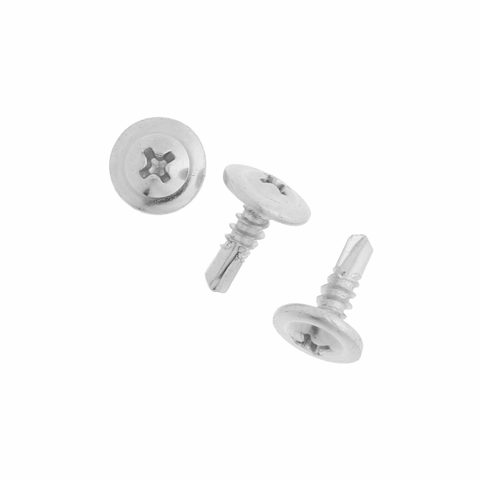 Саморезы «тундра», с прессшайбой, сверлоконечные, 4.2×13 мм, оцинкованные, 1 кг