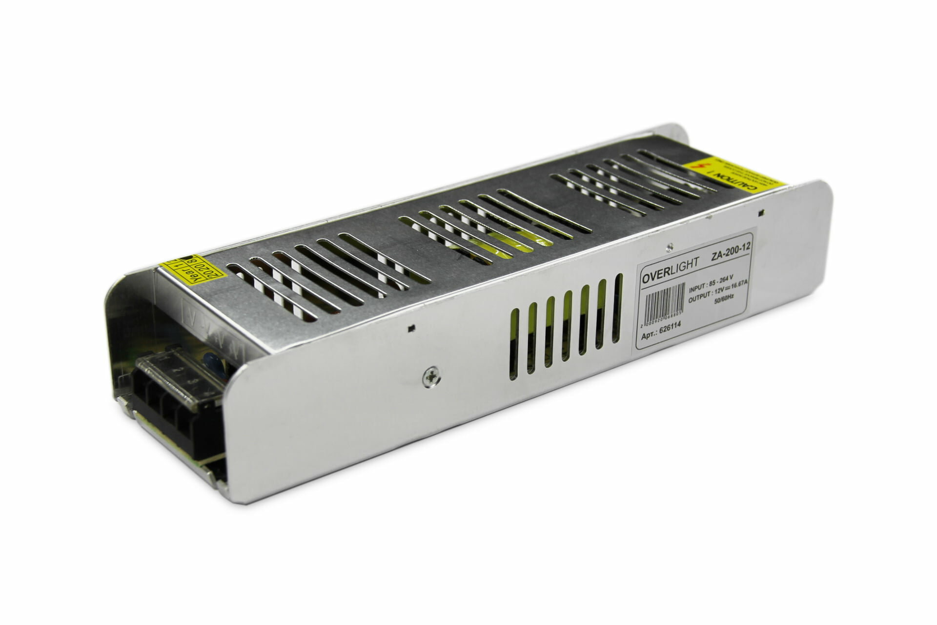 Источник напряжения ShopLEDs Блок питания ZA-200-12 (12V,200W, 16.67A, IP20)