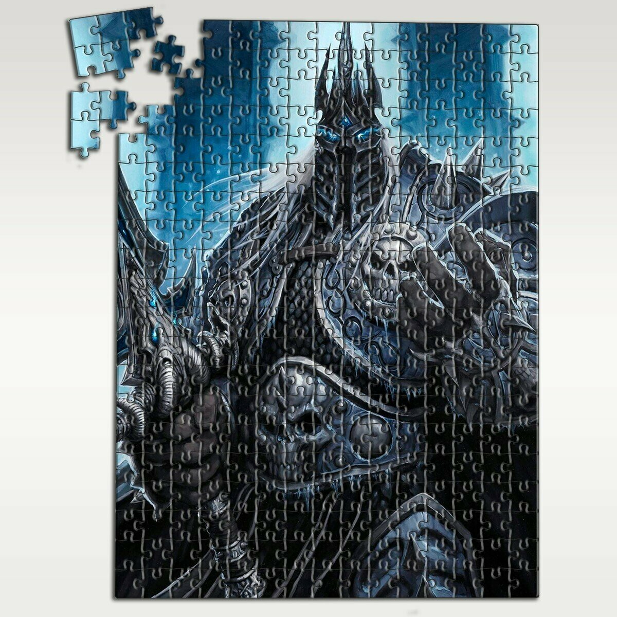Пазл картонный А3: модель игра Warcraft WOW World of Warcraft - 6745 П