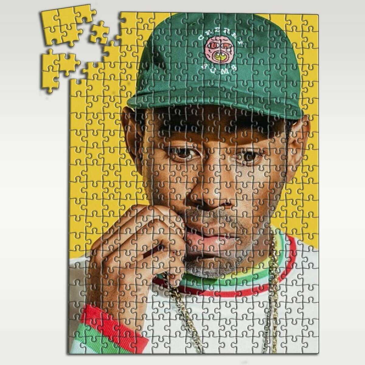 Пазл картонный А3: модель Tyler, The Creator - 252 П