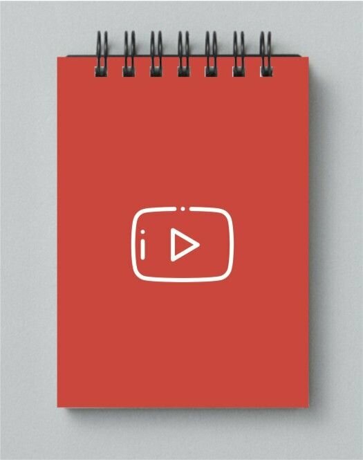 Блокнот YouTube/ Ютуб №2, А6