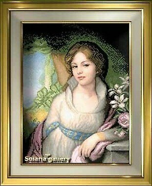 Схема Портрет Марии Лопухиной Ch_8113-19