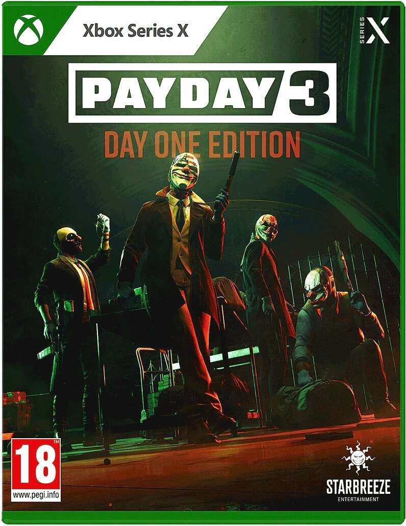 Payday 3 - Day One Edition (русские субтитры) (Xbox Series X)