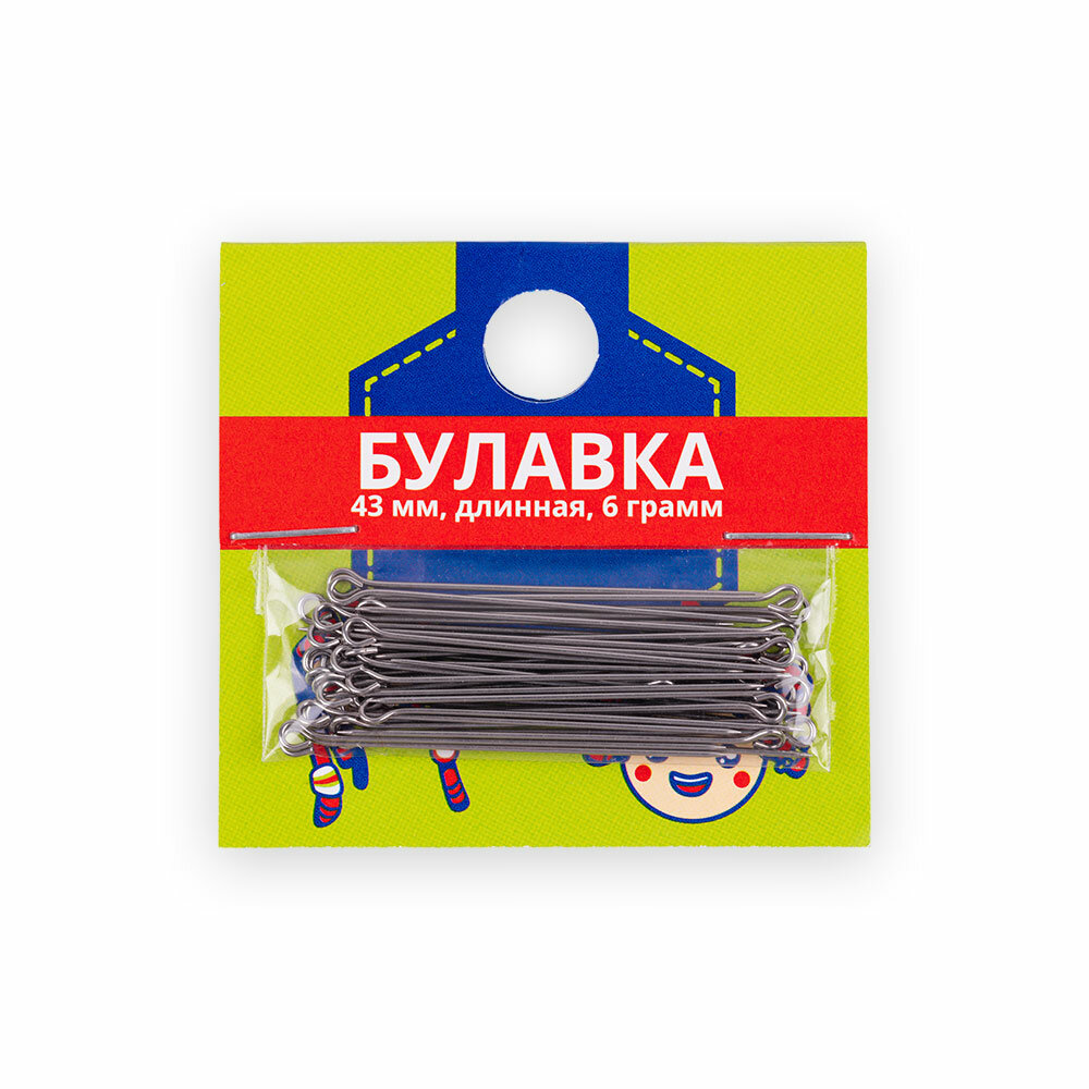 Никель Иглы для закалкисталь 6 г, длина 43 мм, в прочной картонной упаковке