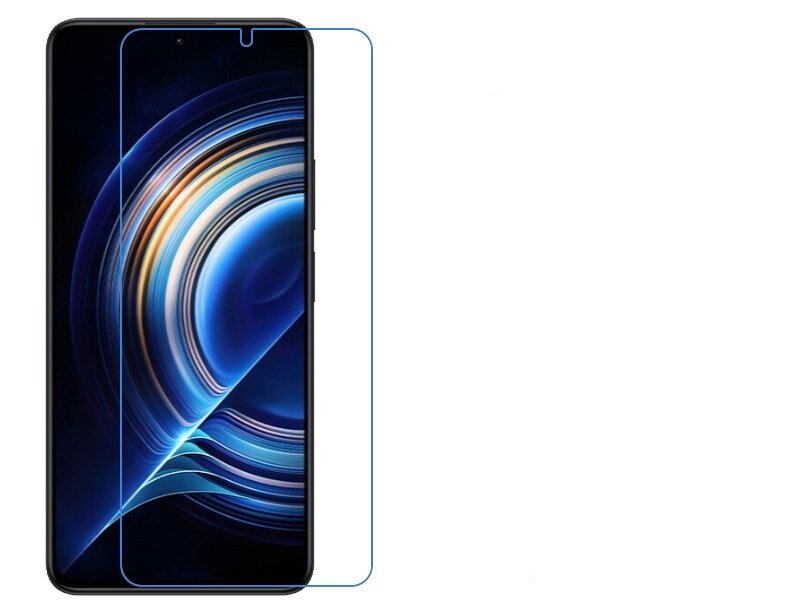 Защитная пленка MyPads Forti Film для телефона Xiaomi Poco F4 GT / Redmi K50 Gaming глянцевая
