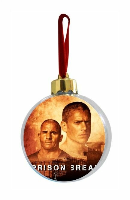 Новогодний ёлочный шар Побег, Prison Break №3