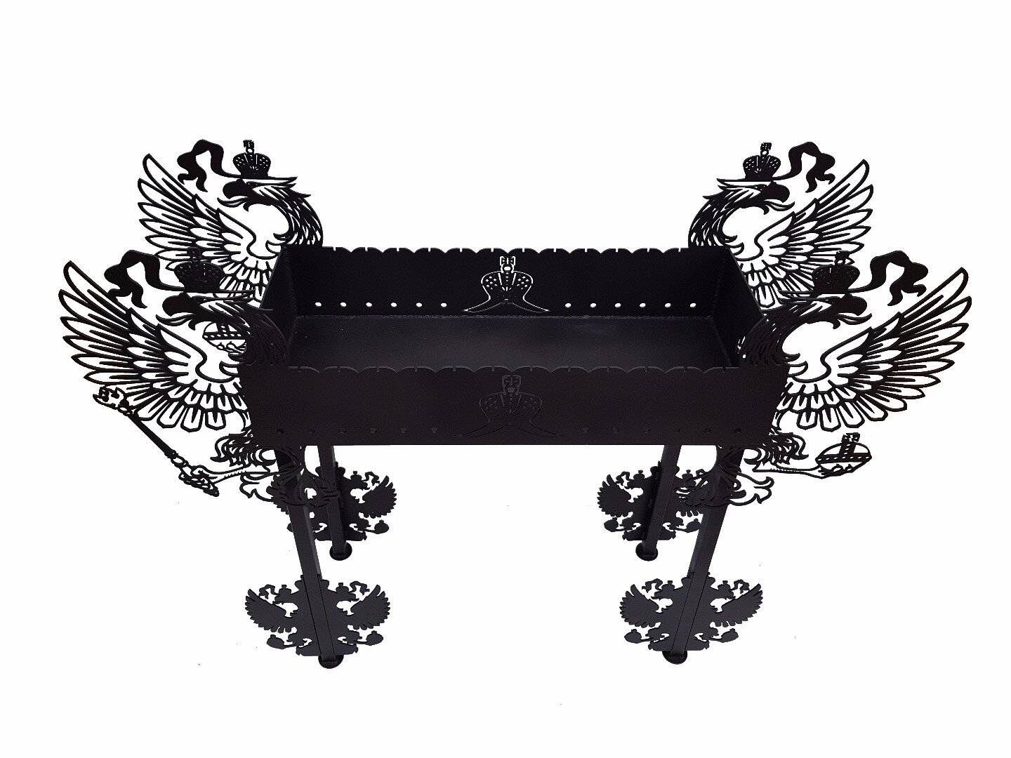 Мангал Орлы РФ толщиной 4мм
