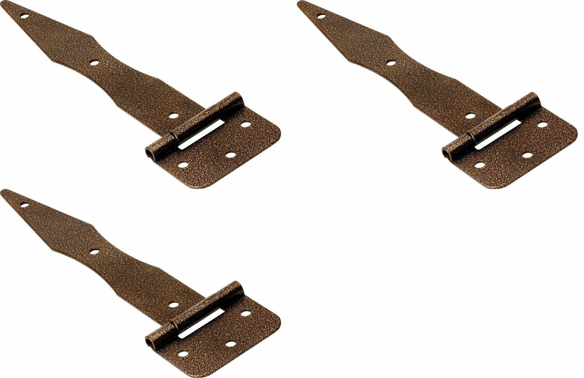 Петля-стрела фигурная Секрет ПС-300 толщина 3 мм. (комплект 3 штуки)