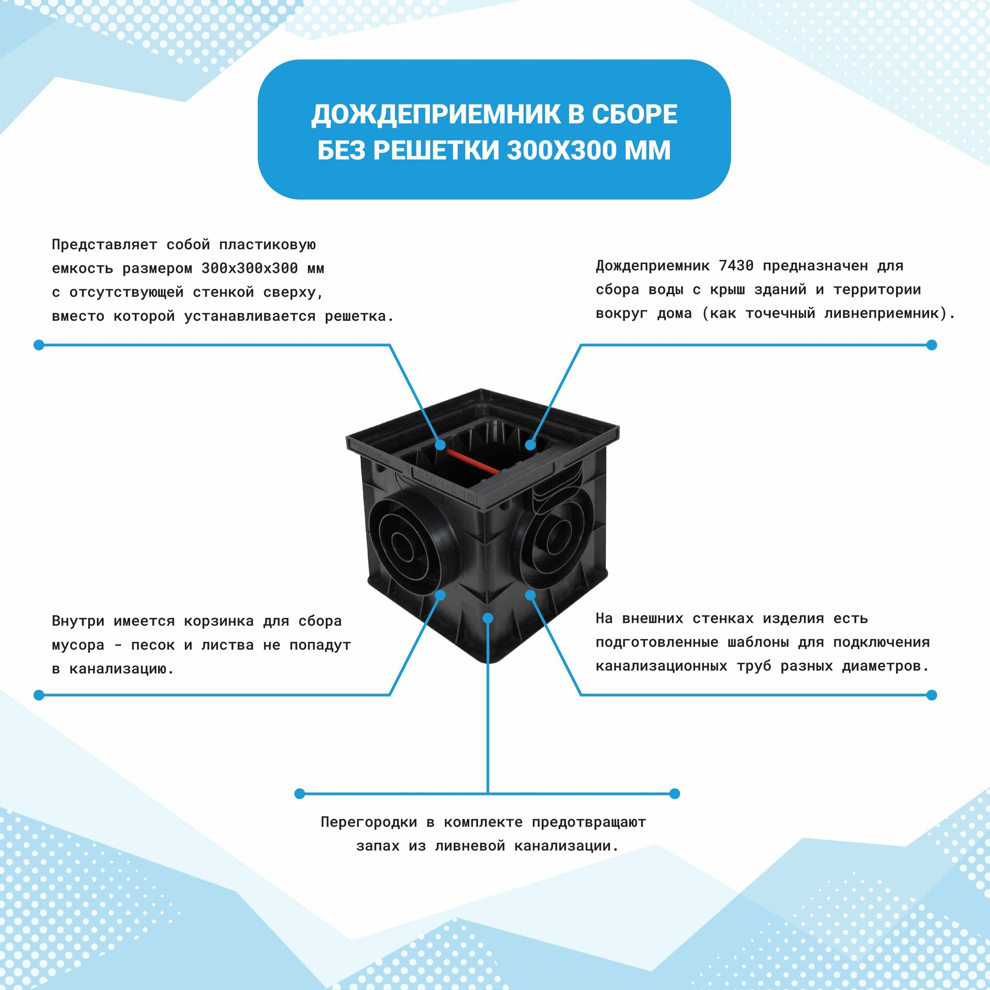 Элемент водоотвода