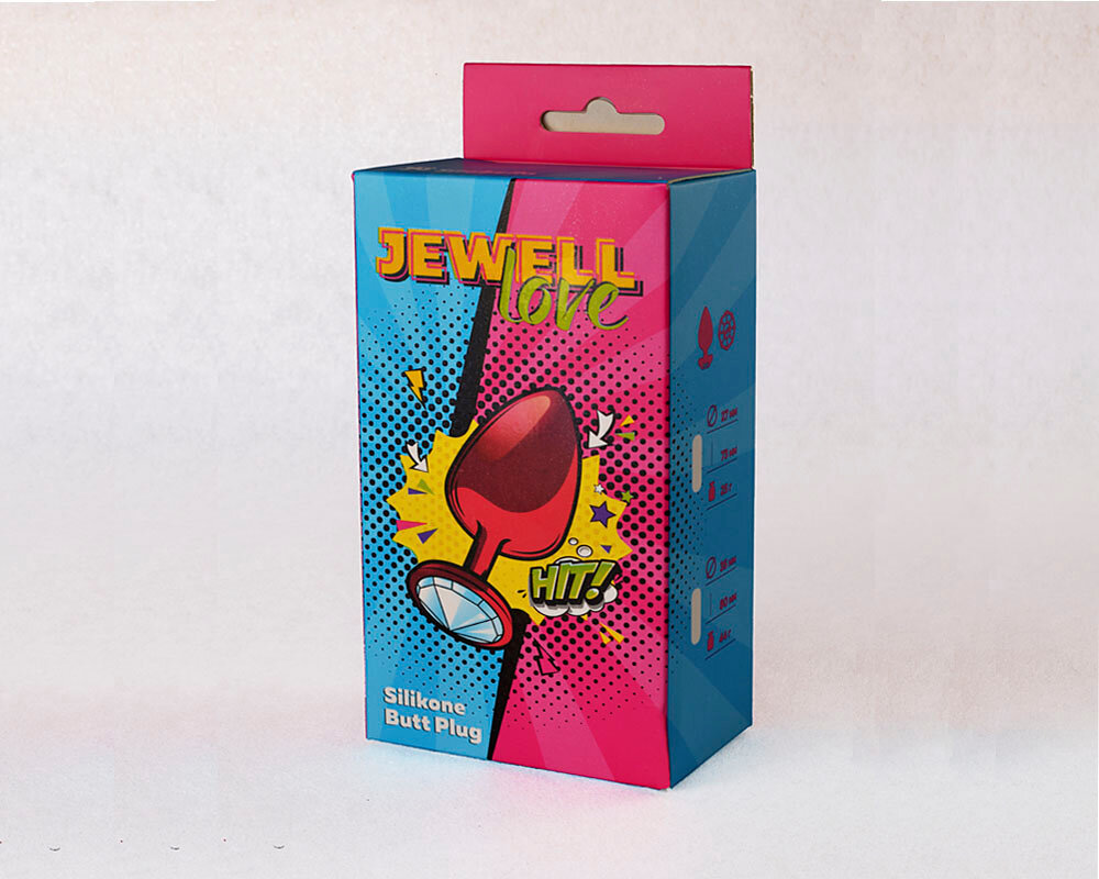 Плуг анальный, силиконовый, 28 мм