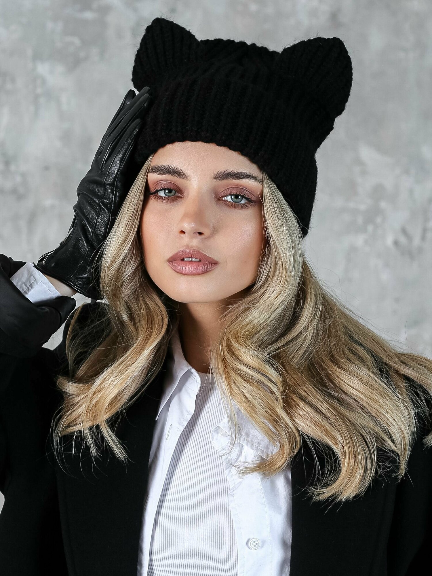 Шапка-бини Осень-зима 2023 для женщин