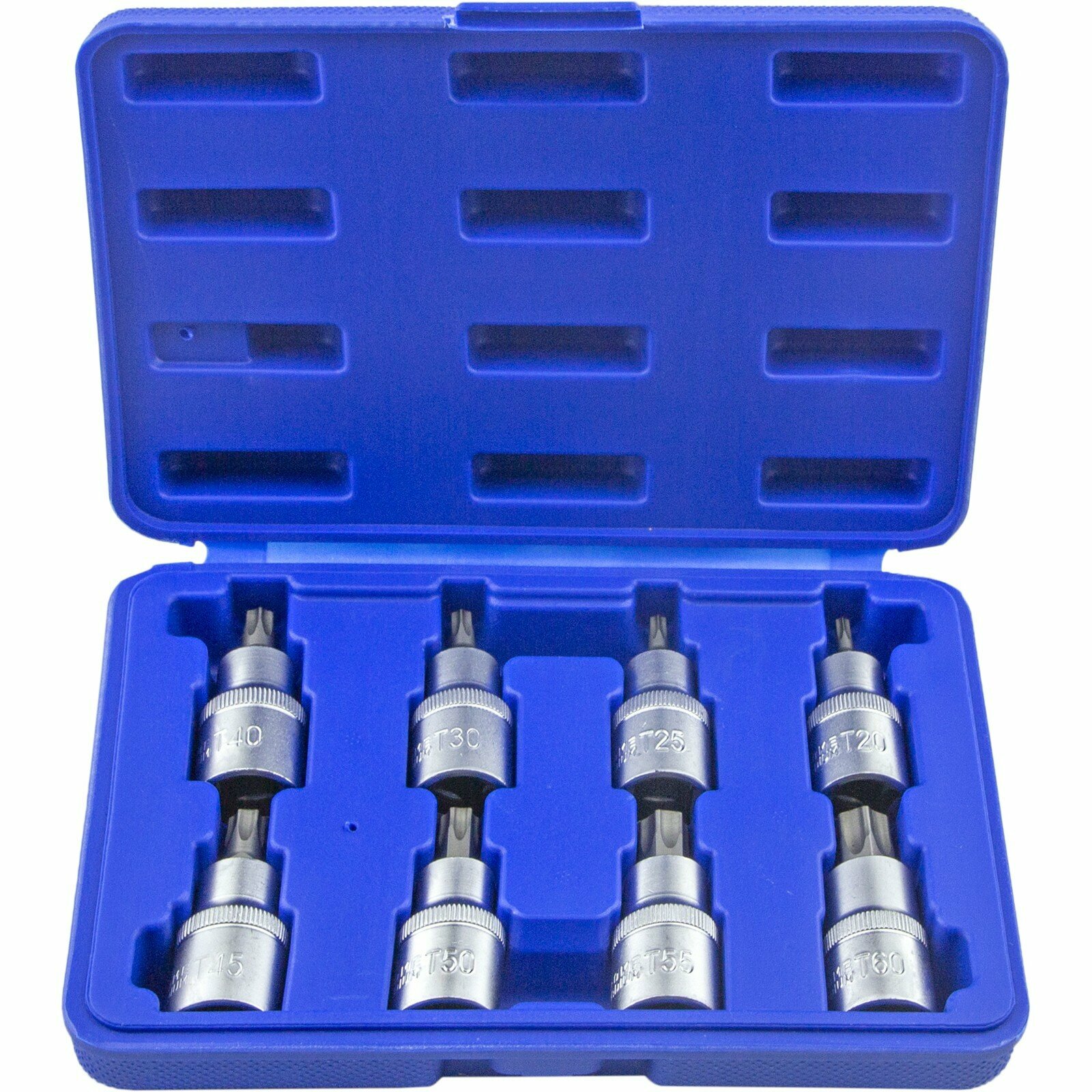 VR50187 VR50187 Набор головок со вставкой TORX 1/2", длина 55 мм, 8пр.