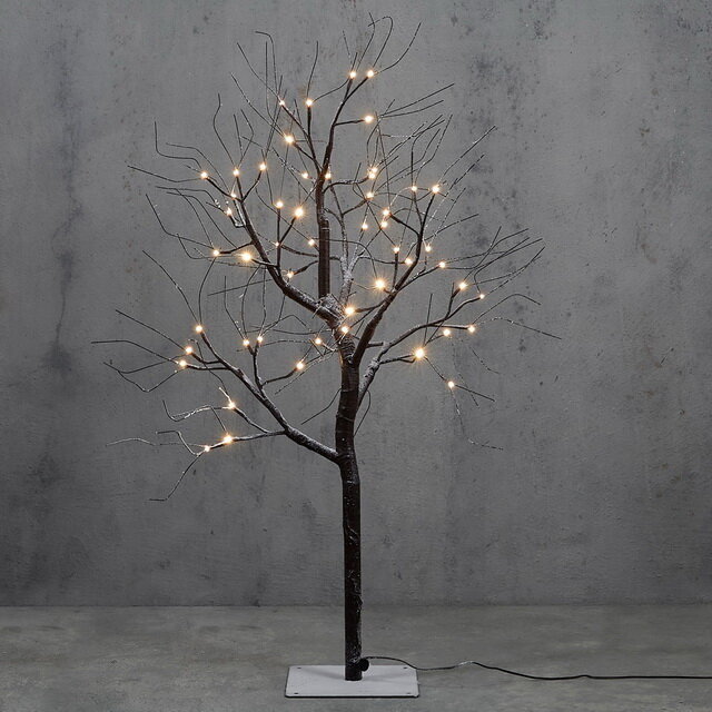 Светодиодное дерево Ольсен 110 см, 54 теплых белых LED ламп, таймер, IP44, Edelman, 1145904