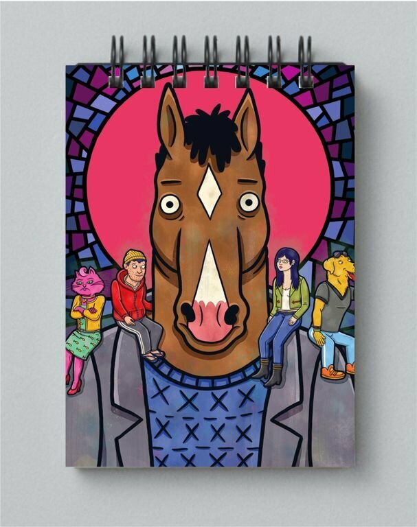 Блокнот Конь БоДжек, BoJack Horseman №7, А4