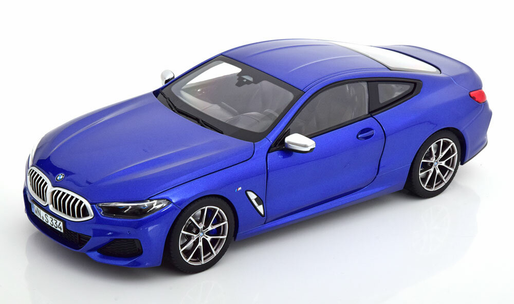 Модель коллекционная NOREV Bmw M850I 2018 blue metallic / бмв М850 синий металлик