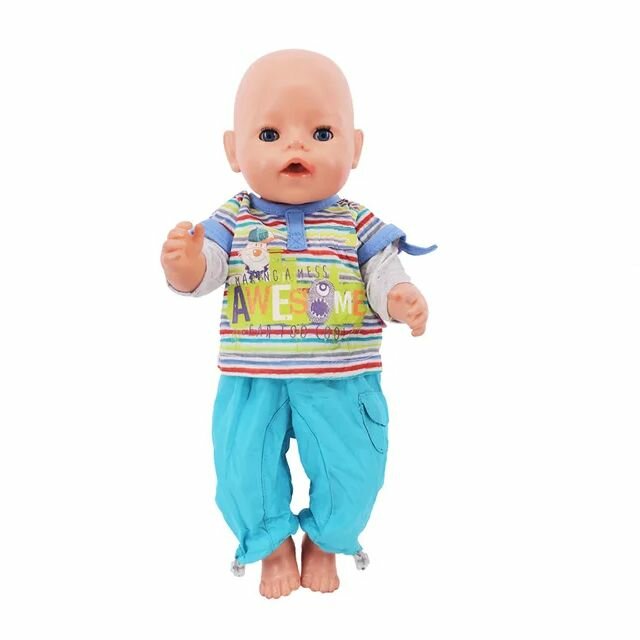 Одежда для кукол 38-43 см. Толстовка и брюки