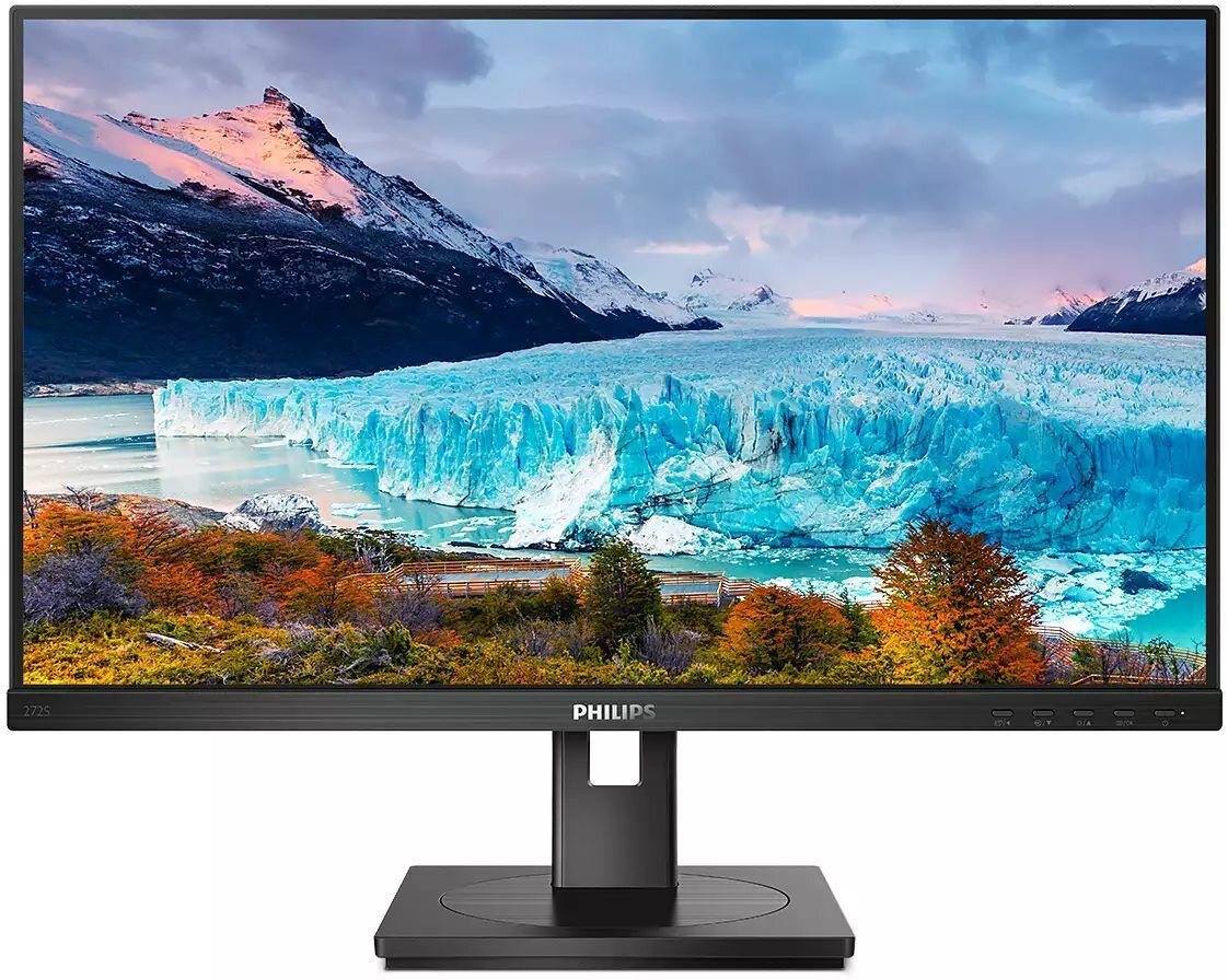 Монитор Philips 27" 272S1M(00/01) черный IPS LED 16:9 DVI