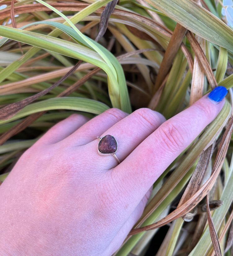 Кольцо, турмалин