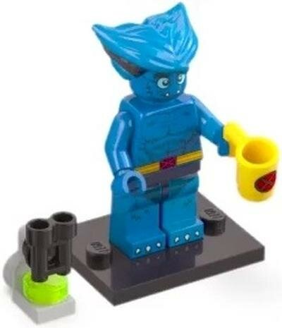 Минифигурка Lego colmar2-10 Beast, Marvel Studios, Series 2 (Complete Set with Stand and Accessories)