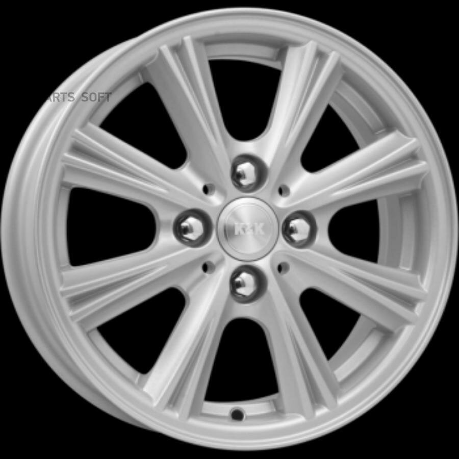 КИК 63297 КиК Аттика (КС561) 5,5x14 4/98 ET35 d-58,5 сильвер (Арт.63297)