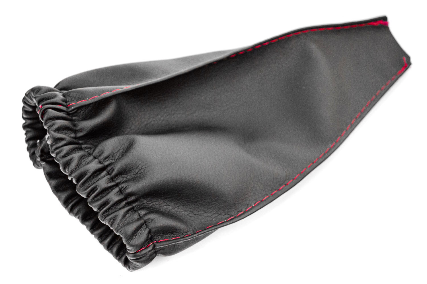 Кожух КПП из экокожи с красной строчкой для ВАЗ 2108, 2109, 21099