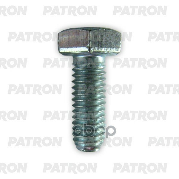 Болт металлический белый универсальный M6X30 PATRON арт. P37-2608T