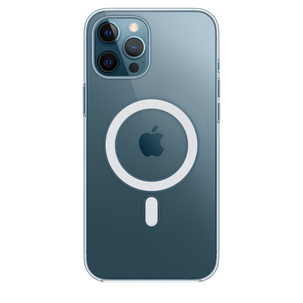 Чехол Apple iPhone 12 Pro Max Clear Case with MagSafe (Прозрачный) MHLN3ZM/A
