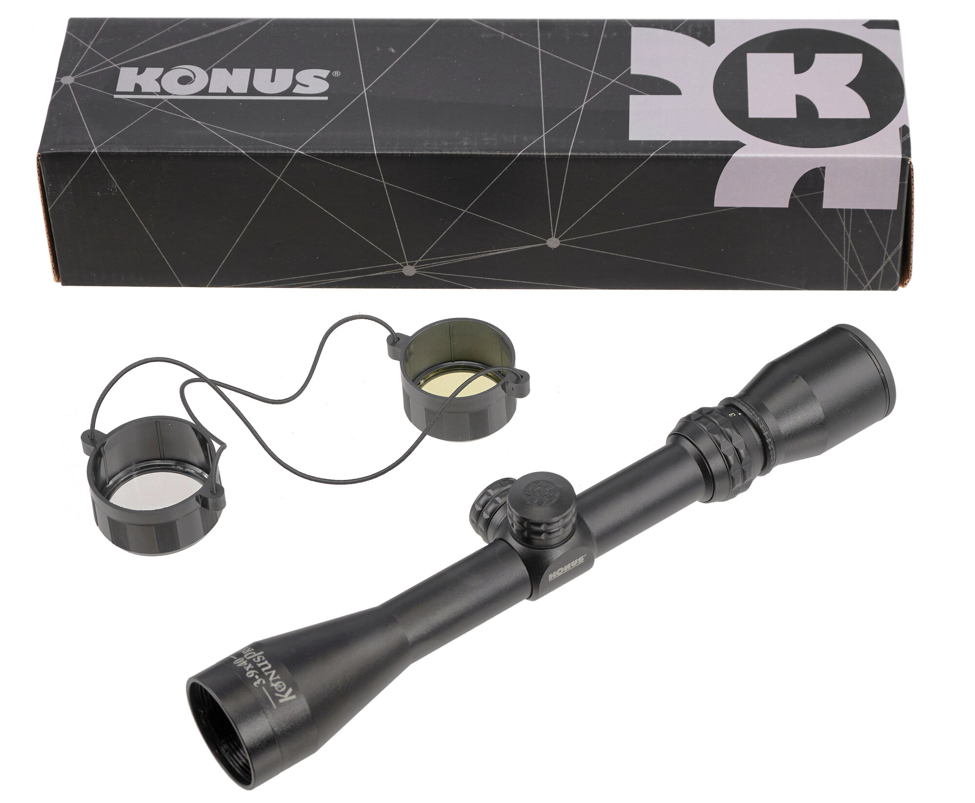 Оптический прицел Konus Pro 3-9x40 (25.4 мм, сетка 30-30)