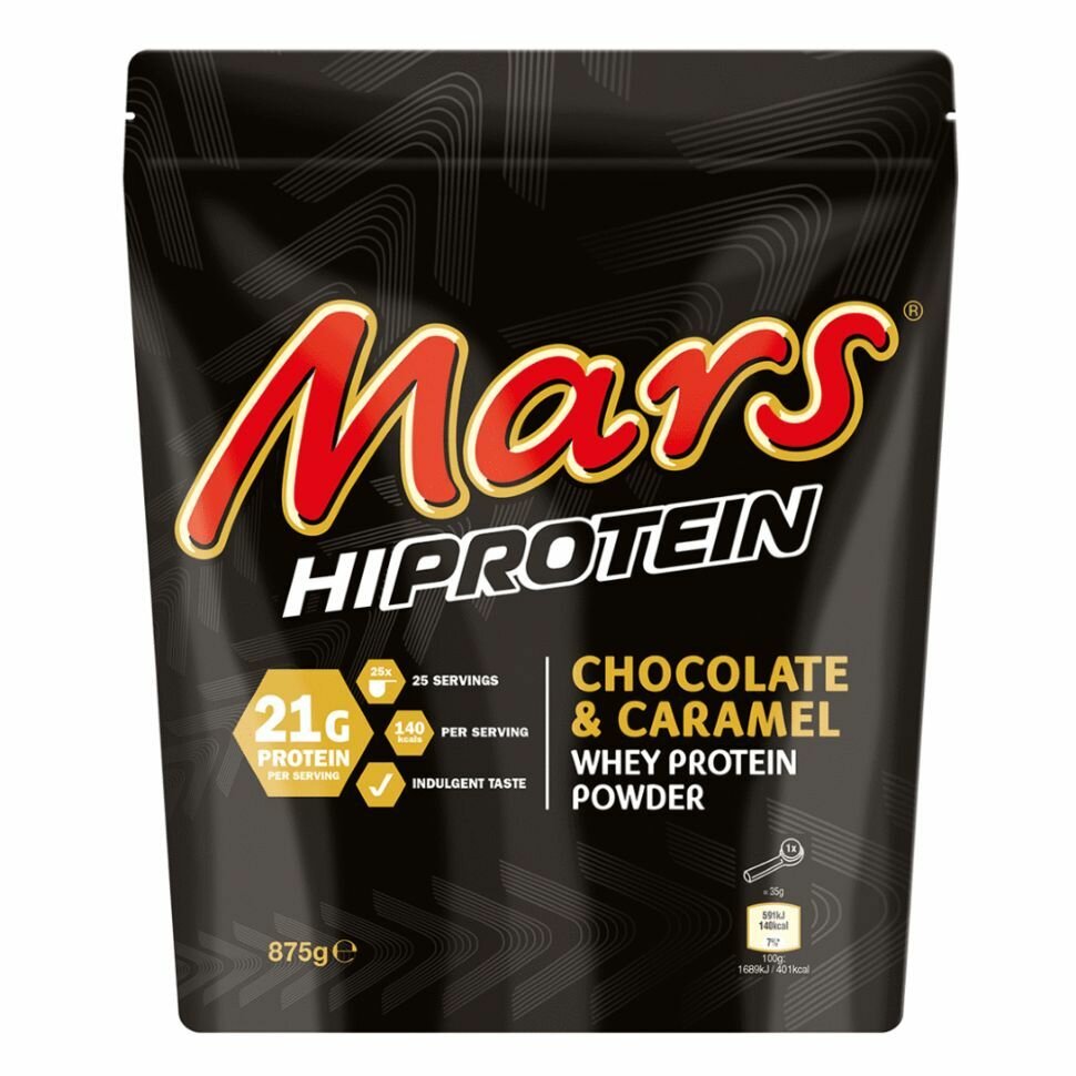 Протеин Mars Incorporated Mars Hi Protein 875г Шоколад с карамелью