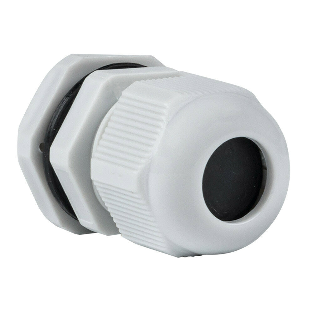 Кабельный ввод EKF PROxima PG13,5 диаметром 6-12 мм IP54 пластиковый серый (20 шт.) (plc-pg-13.5-r) EKF plc-pg-13.5-r