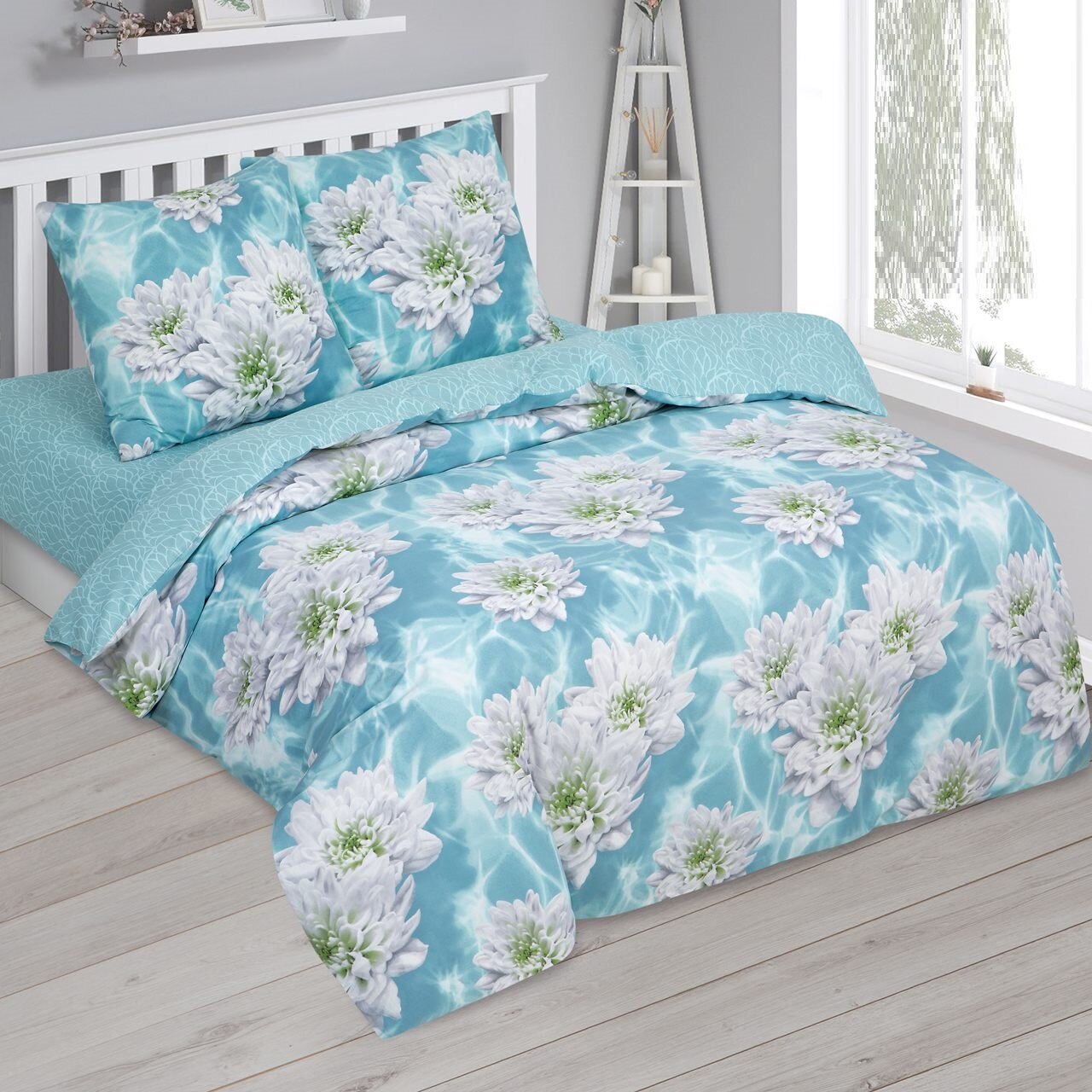 Постельное Белье 2-спальное из Поплина "Незнакомка" арт. 904