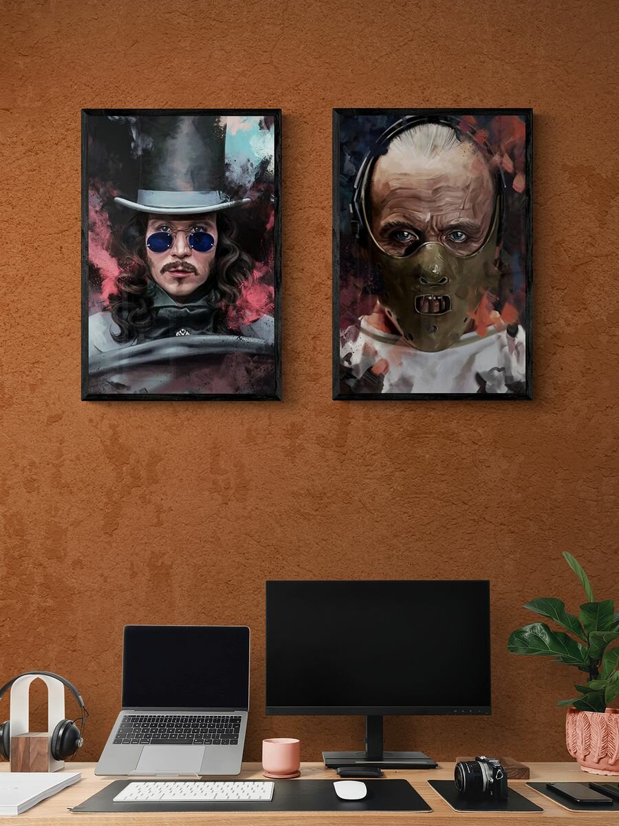 Набор из двух постеров Ганнибал и Дракула