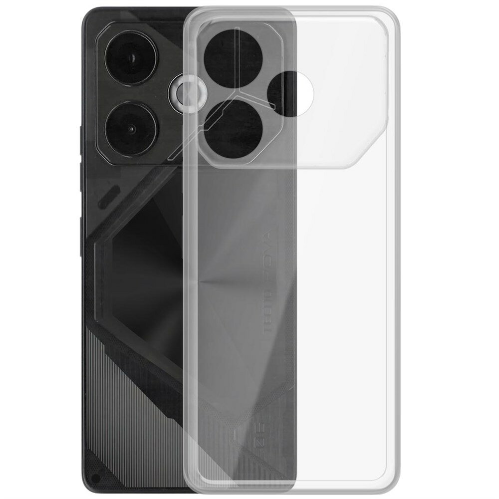 Чехол-накладка Krutoff Clear Case для TECNO Pova 6/6 Pro