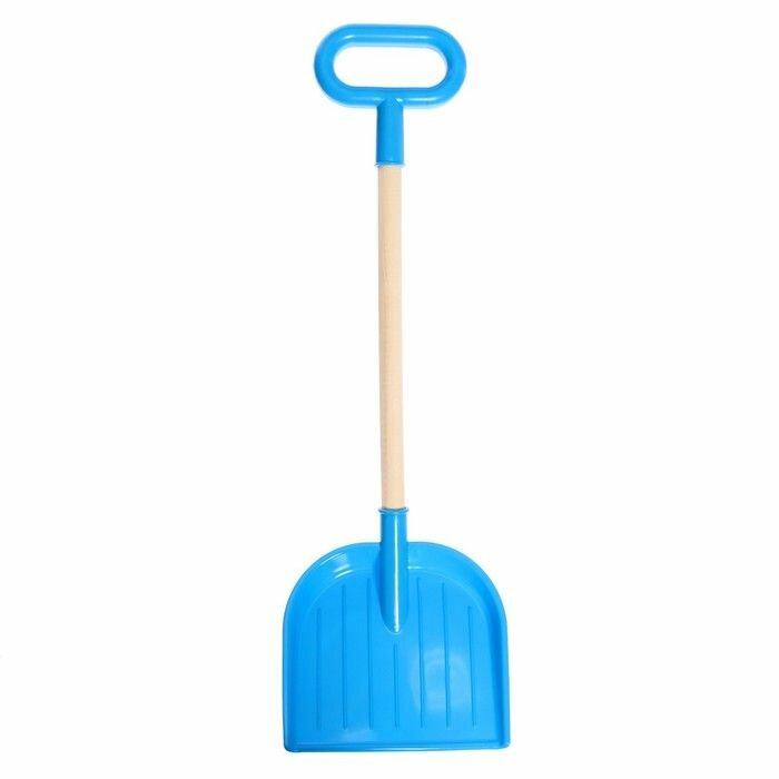 Детская пластиковая лопата мини, с деревянной ручкой, игрушечная лопатка для игр в песочнице и снегу, микс
