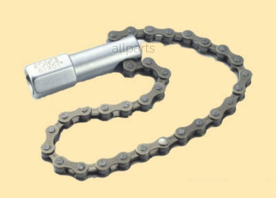 FORCE 61901 Фильтросъемник цепной до 120 мм под вороток 1/2DR FORCE 61901