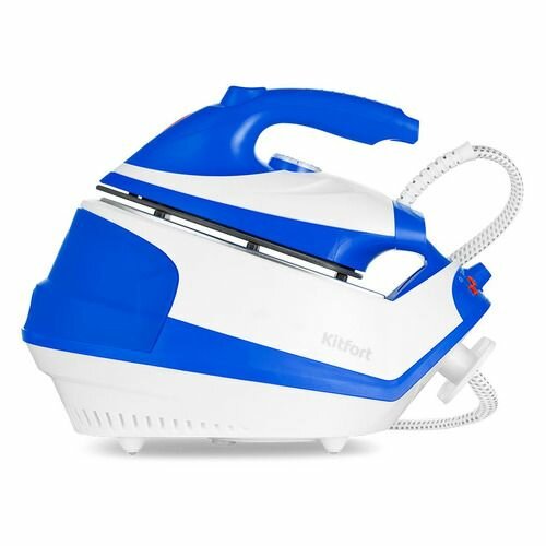 Парогенератор KitFort КТ-9135, синий / белый