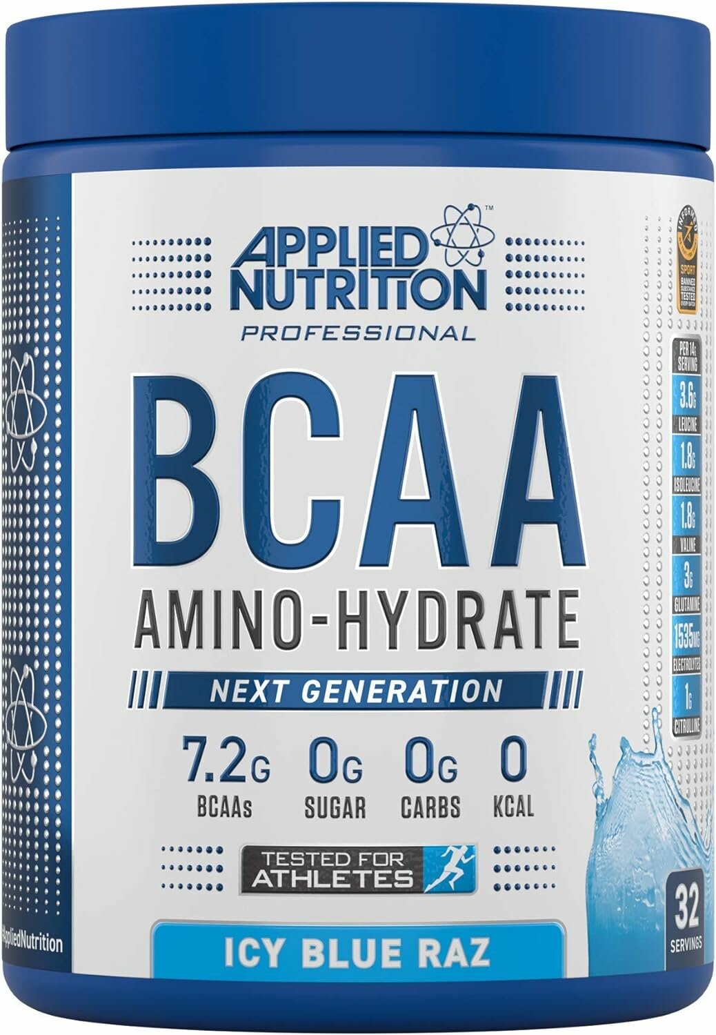 Applied Nutrition BCAA Hydrate 450g (Icy Blue Razz)