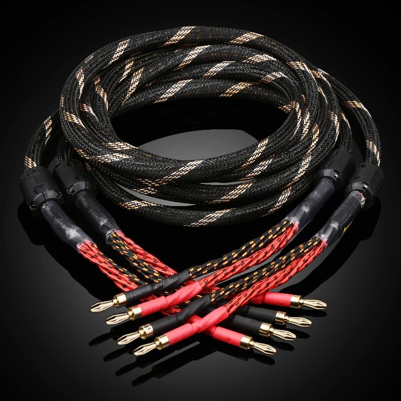 ATAUDIO Western Electric HiFi аудиокабель 6N OFC 16 strands Banana, 2,5 м