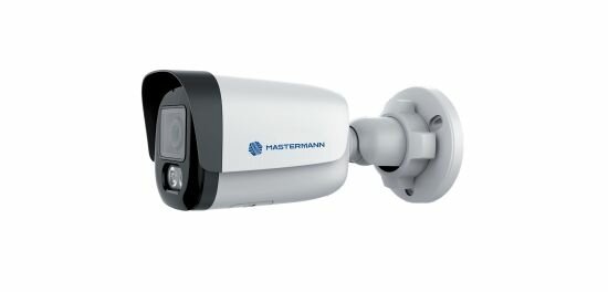4Мп уличная цилиндрическая IP-камера Mastermann MM-IPC-BW241S-F2.8(V4.2) с ИК-подсветкой Starlight