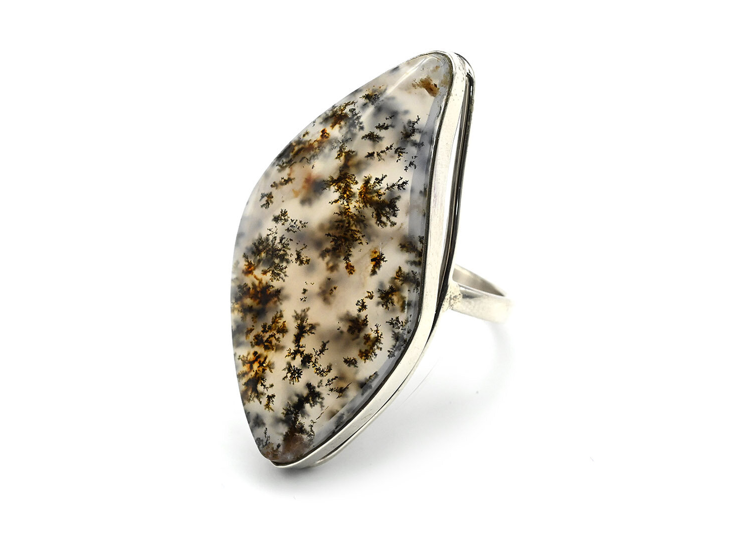 Кольцо, агат