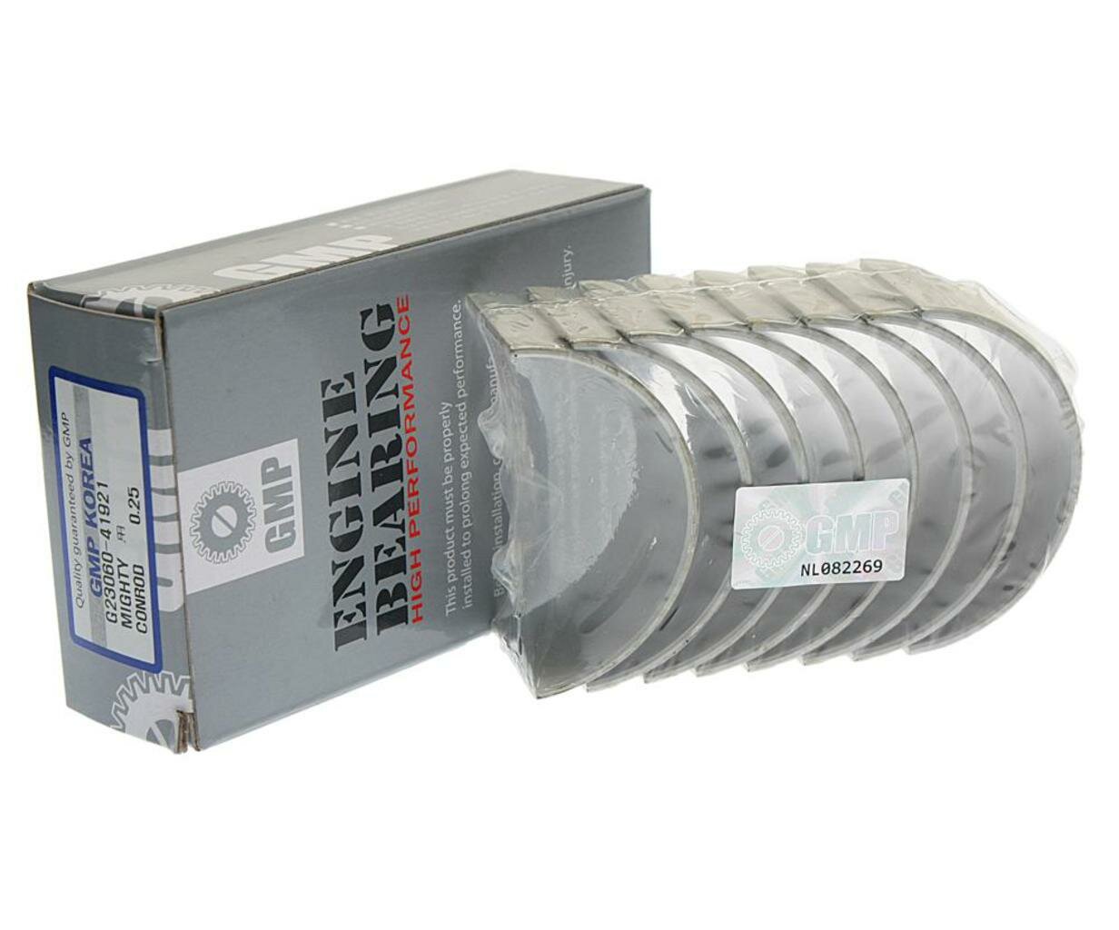 Вкладыши HYUNDAI HD65,72,78, County дв. D4AL, D4AF шатунные d+0.25 комплект (8шт.) GMP
