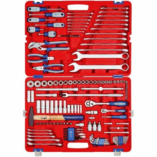 Набор инструментов универсальный Мастак 128 предметов