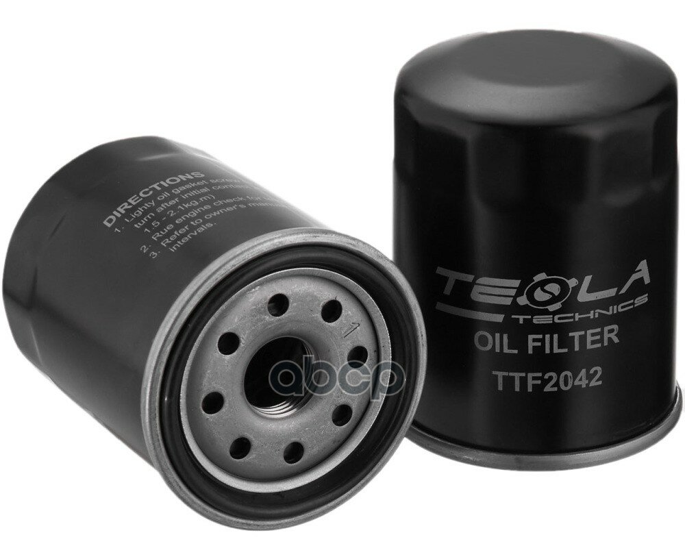 Фильтр масляный TOYOTA Avensis I, Avensis II, Avensis Verso, Camry, Celica, Corolla IX, Corolla VI, Tesla Technics арт. TTF2042
