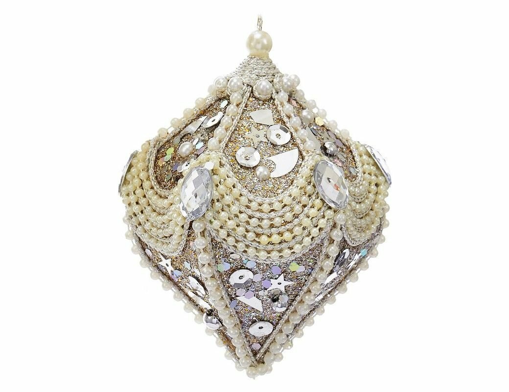 Ёлочное украшение (луковка), 11 см, Kurts Adler