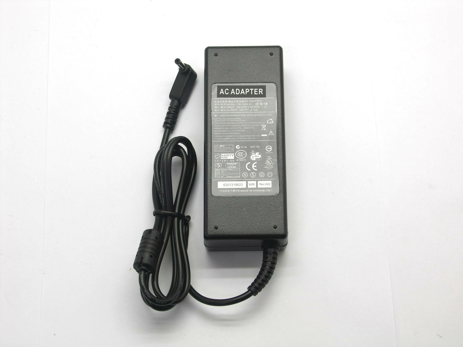 Блок питания для Asus 19V/4,74A 90W, разъем 4.0x1.35, с кабелем в розетку, ADP-AS-49