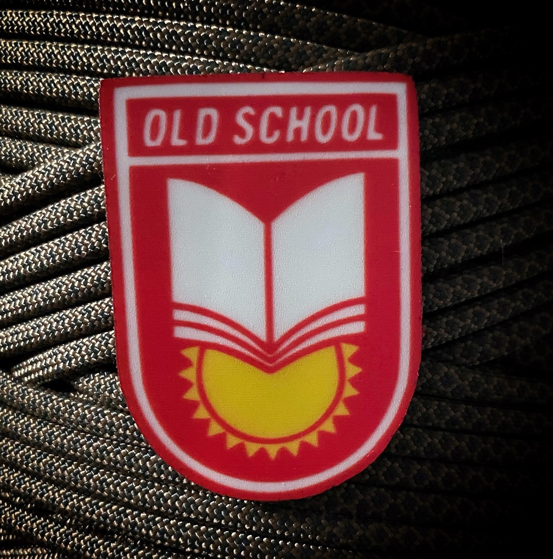 Светящийся Патч Шеврон "Old School" Школьная Форма СССР