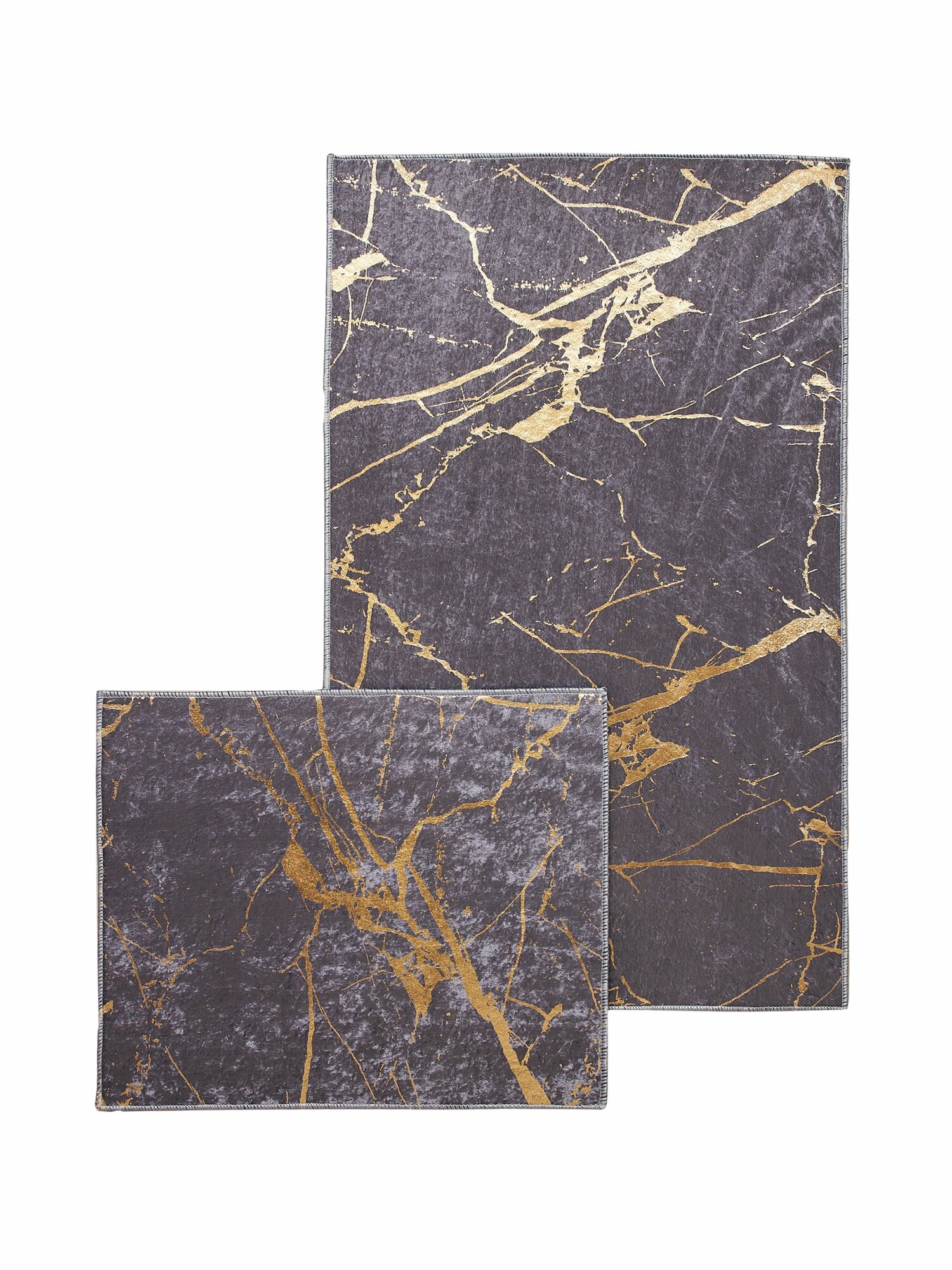 Набор ковриков для ванны и туалета противоскользящие 60х50 см/60х100 см