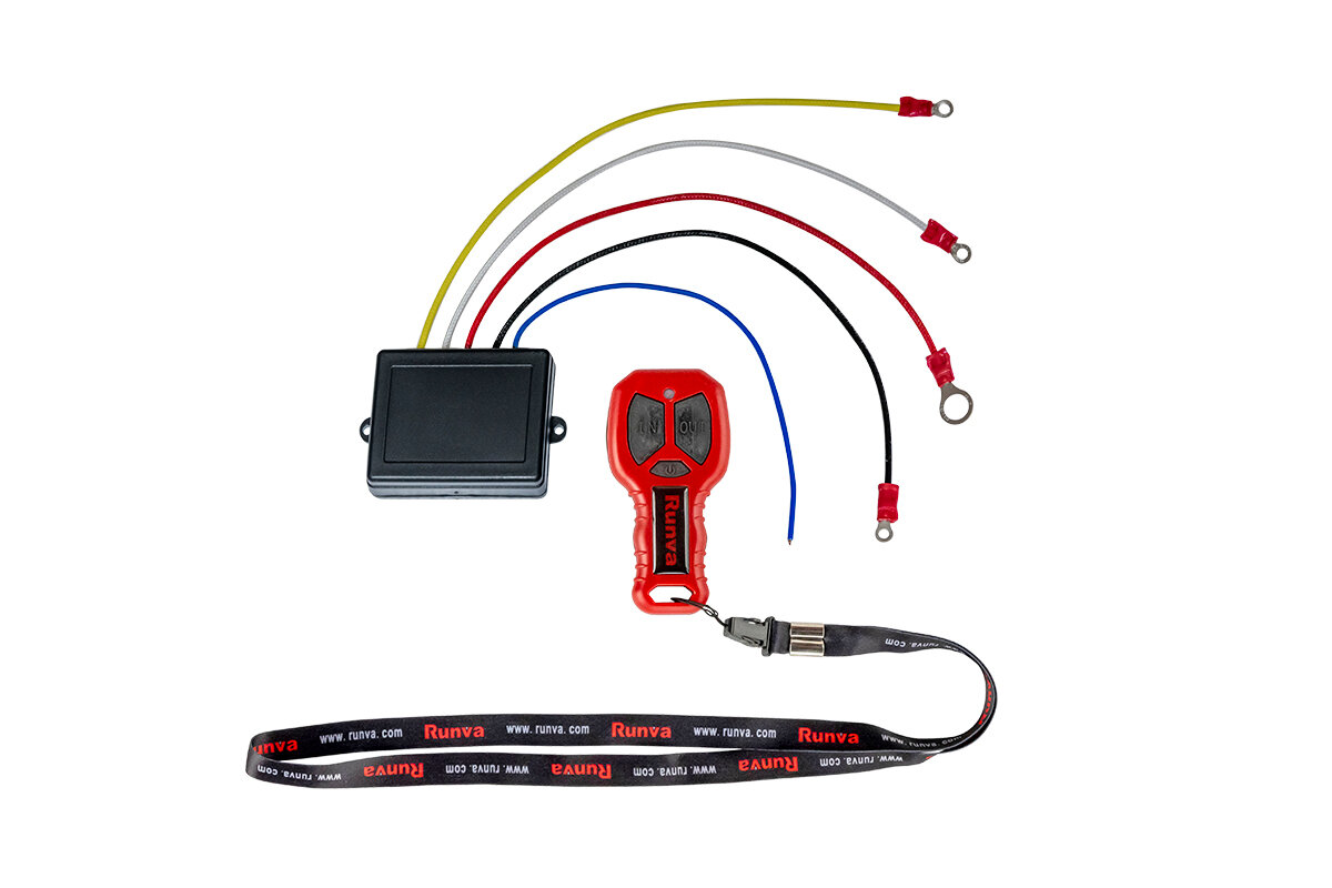Пульт дистанционный блока управления RUNVA WSE7+WSR4, беспроводной коммутатор-приёмник в комплекте
